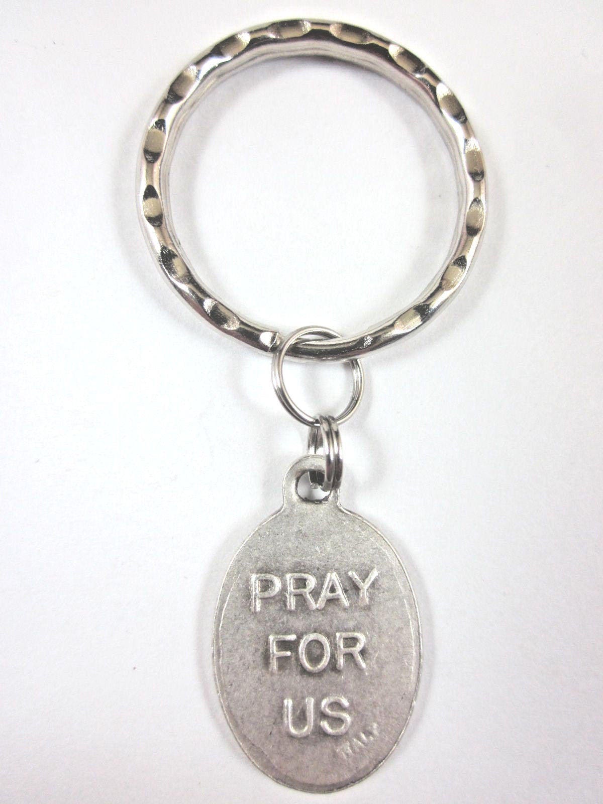 St Hubert Medal Italy Key Ring Gift Box & Prayer Card - Etsy
