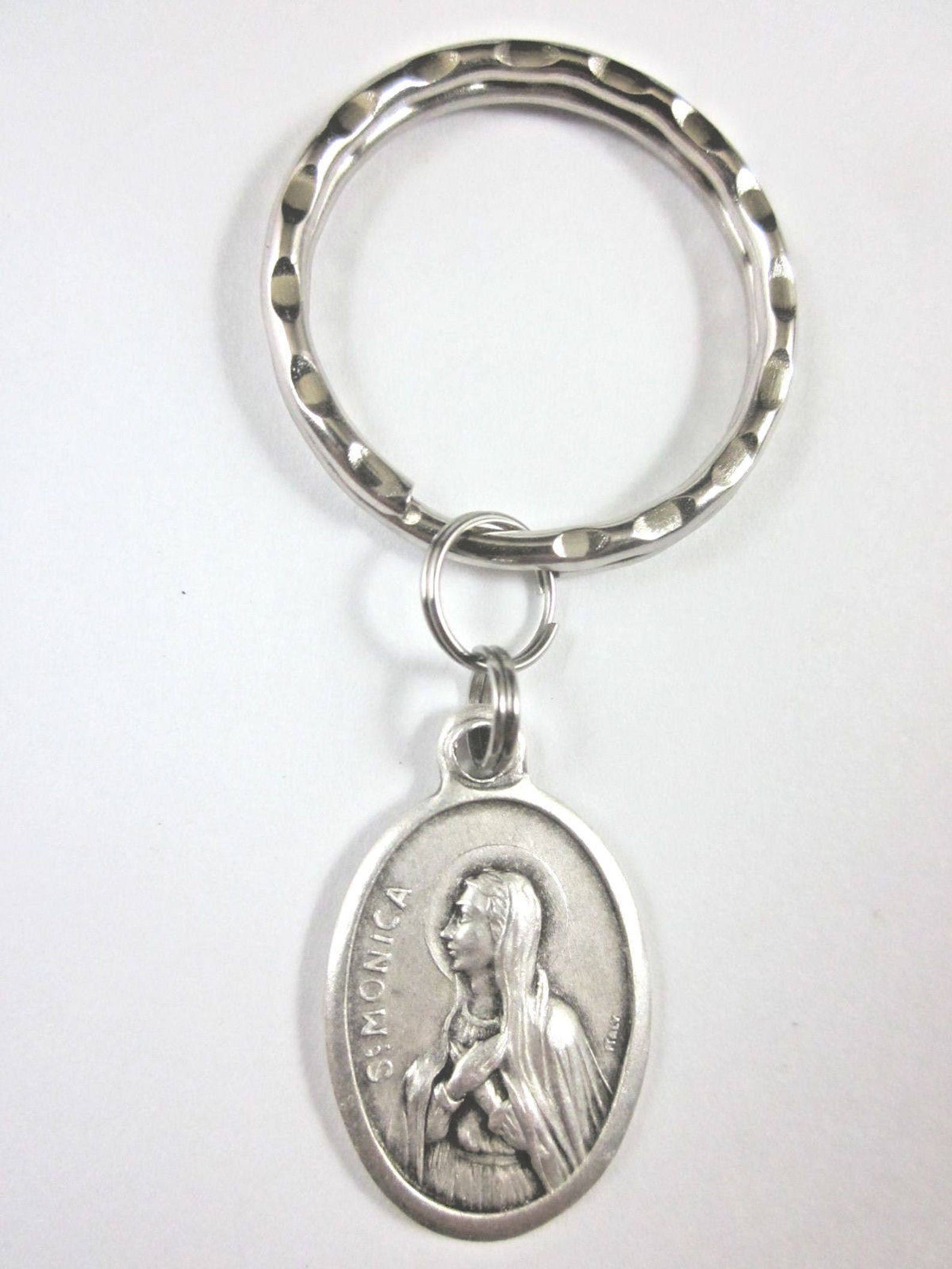 St Monica Medal Italy Key Ring Gift Box & Prayer Card | Etsy