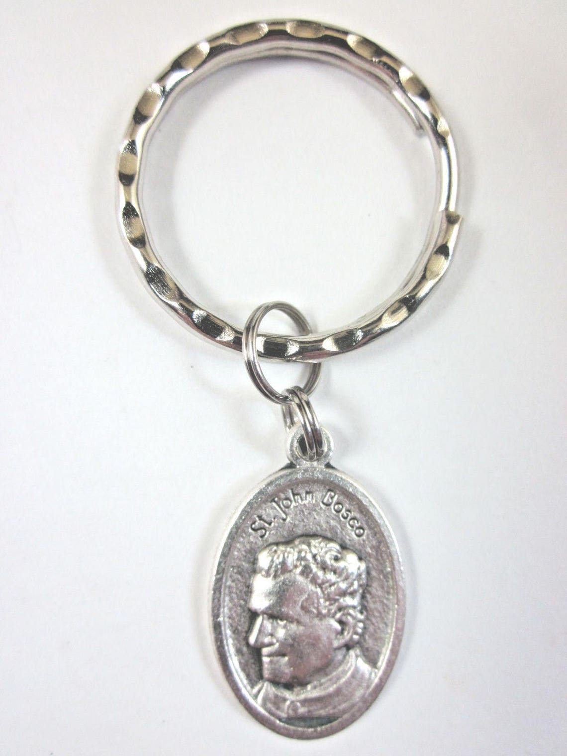 St John Bosco Medal Italy Key Ring Gift Box & Prayer Card | Etsy