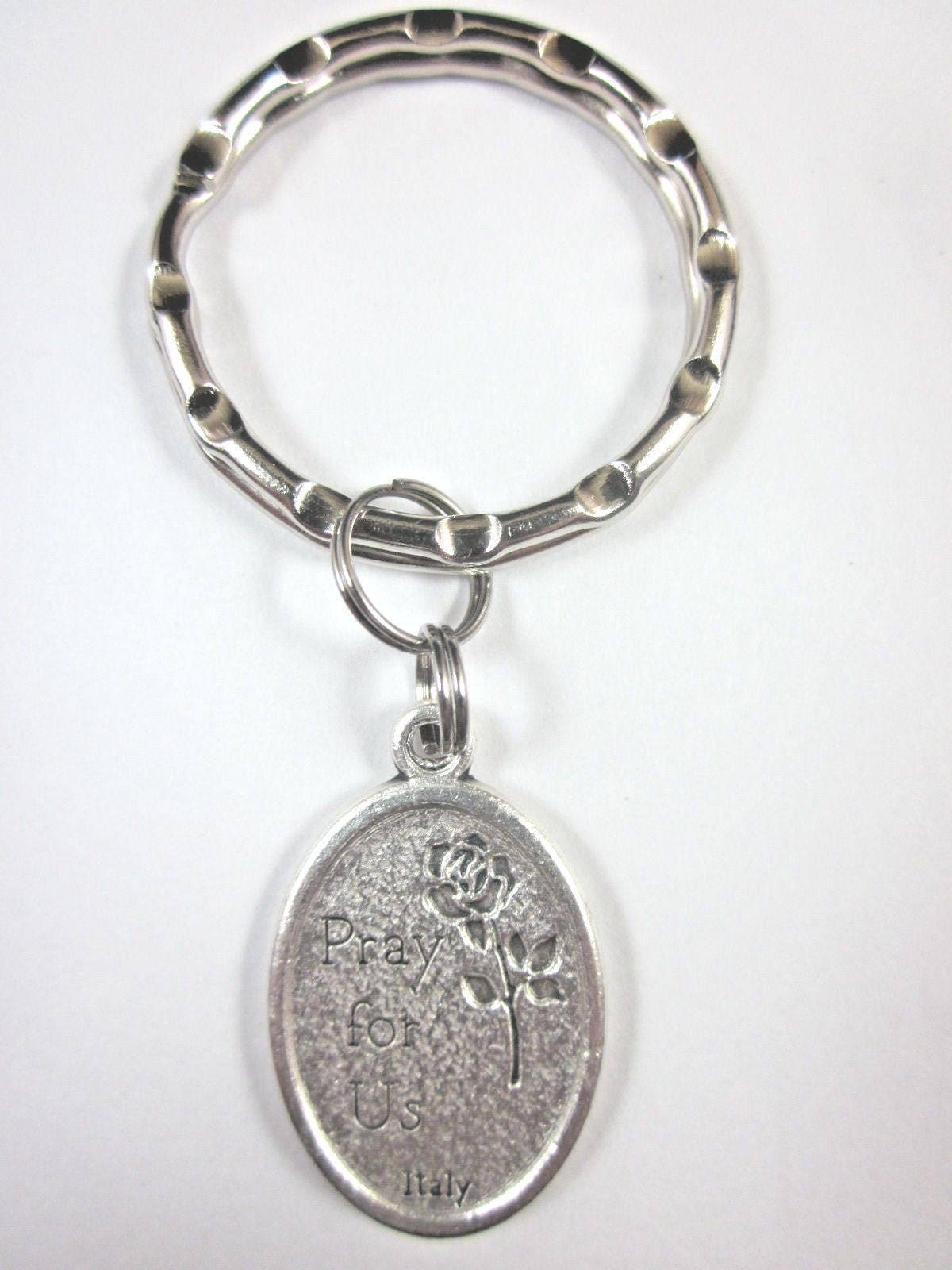 St Peter Medal Italy Key Ring Gift Box & Prayer Card | Etsy