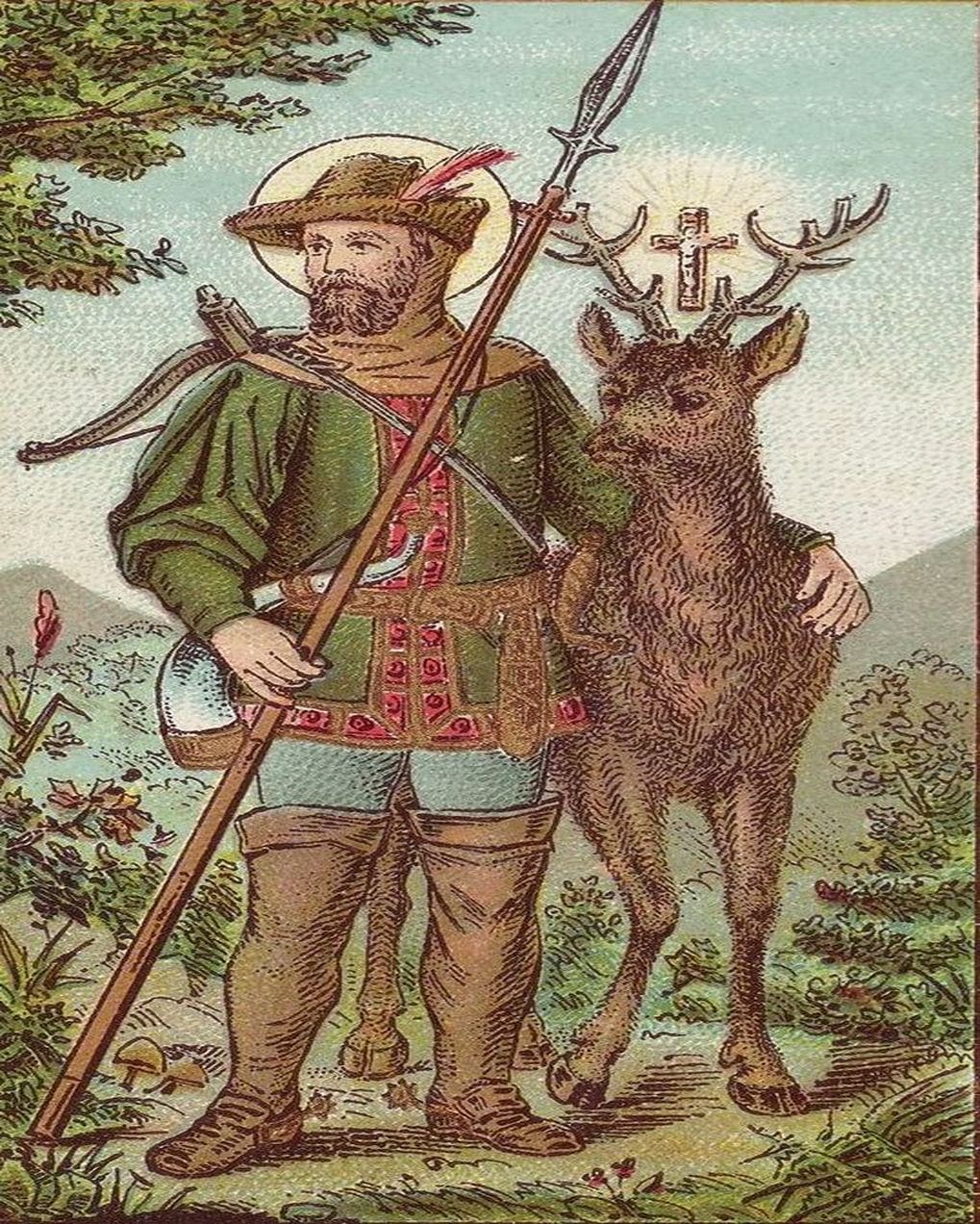 St Hubert Medal Italy Key Ring Gift Box & Prayer Card | Etsy