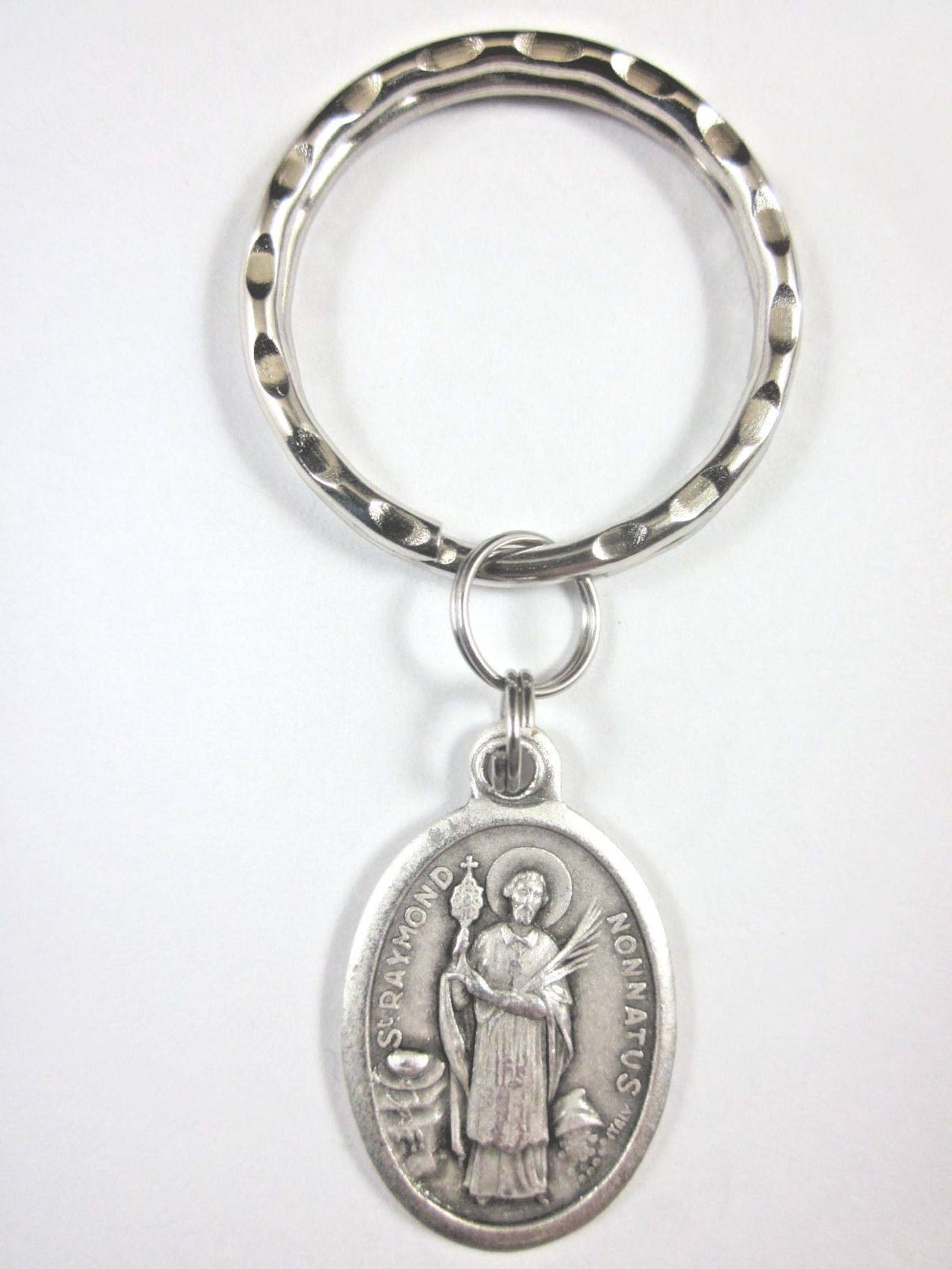 St Raymond Nonnatus Medal Italy Key Ring Gift Box & Prayer Card - Etsy