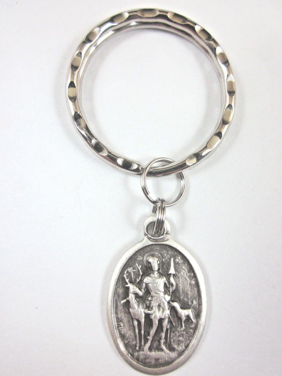 St Hubert Medal Italy Key Ring Gift Box & Prayer Card - Etsy