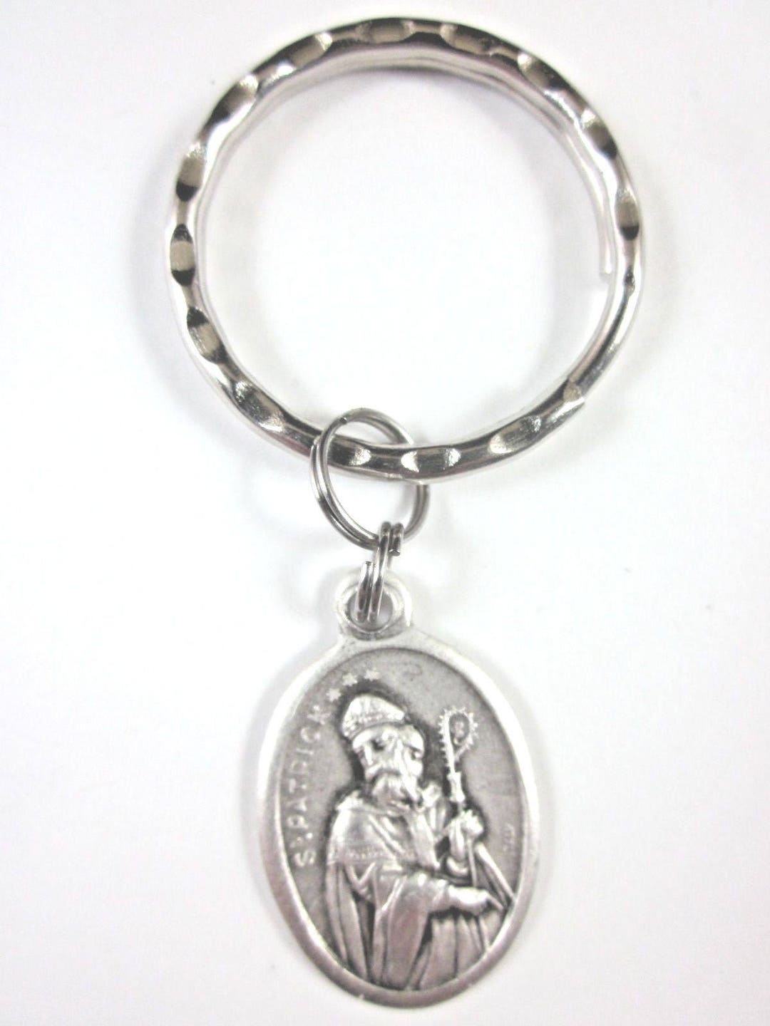 St Patrick / Pray for Us Medal Italy Key Ring Gift Box & Prayer Card - Etsy