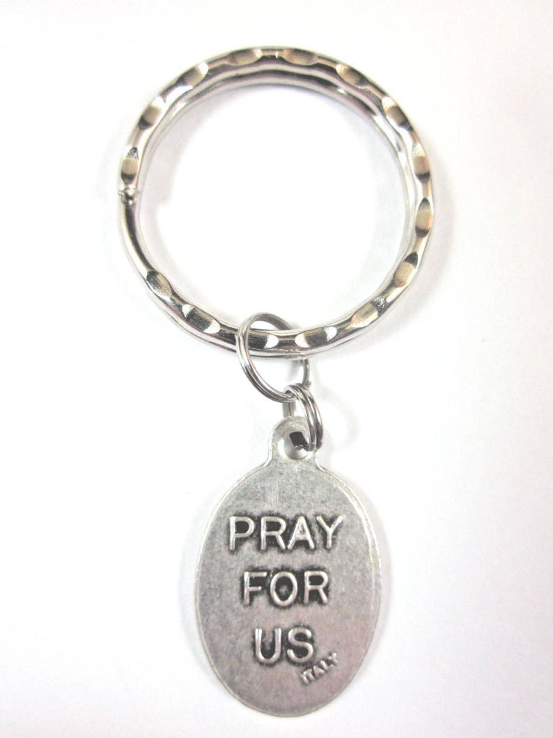 St Luke the Apostle Medal Italy Key Ring Gift Box & Prayer Card - Etsy