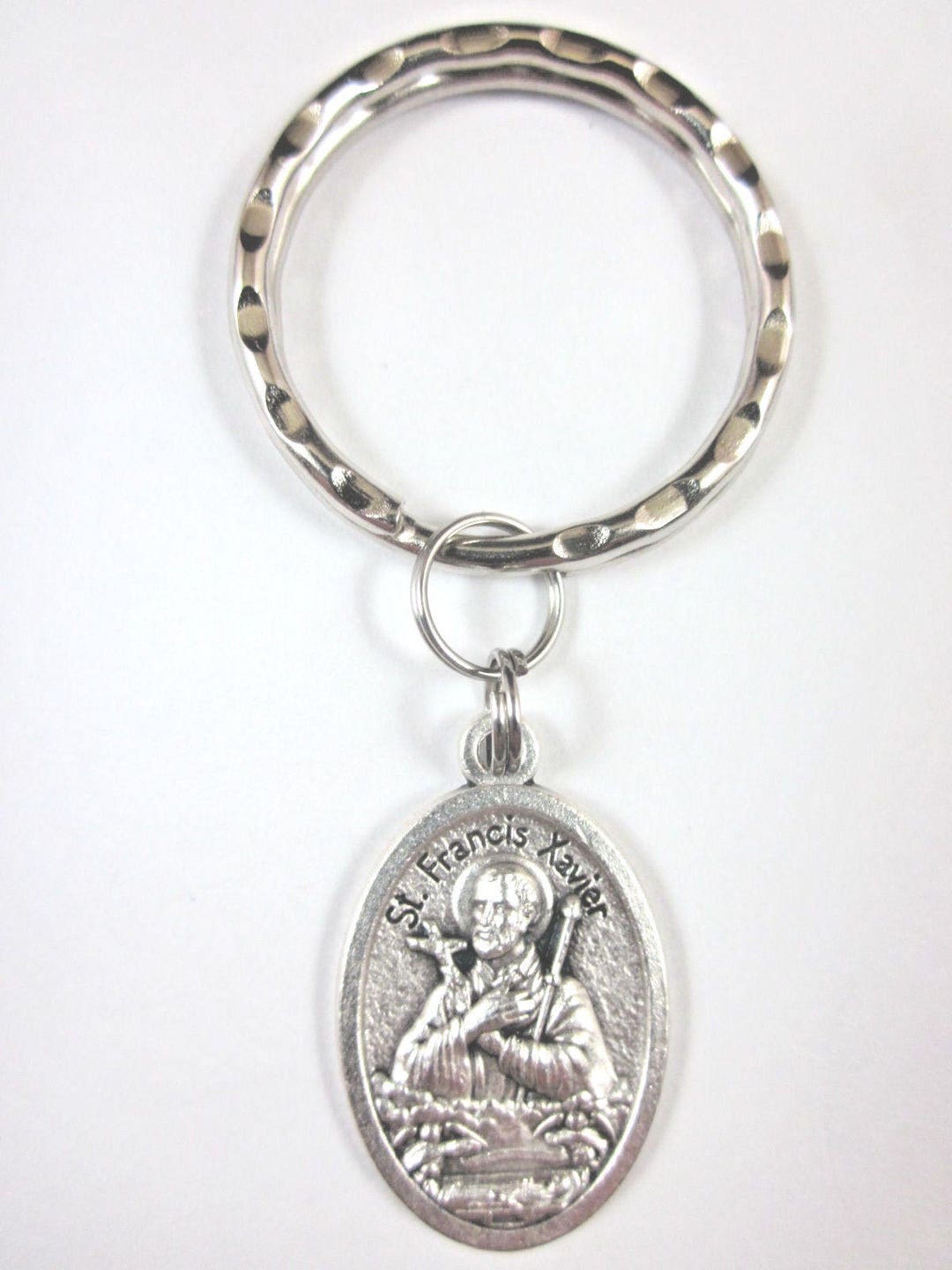 St Francis Xavier Medal Italy Key Ring Gift Box & Prayer Card - Etsy