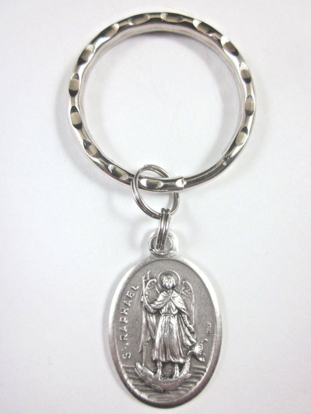 St Raphael the Archangel Medal Italy Key Ring Gift Box & Prayer Card - Etsy