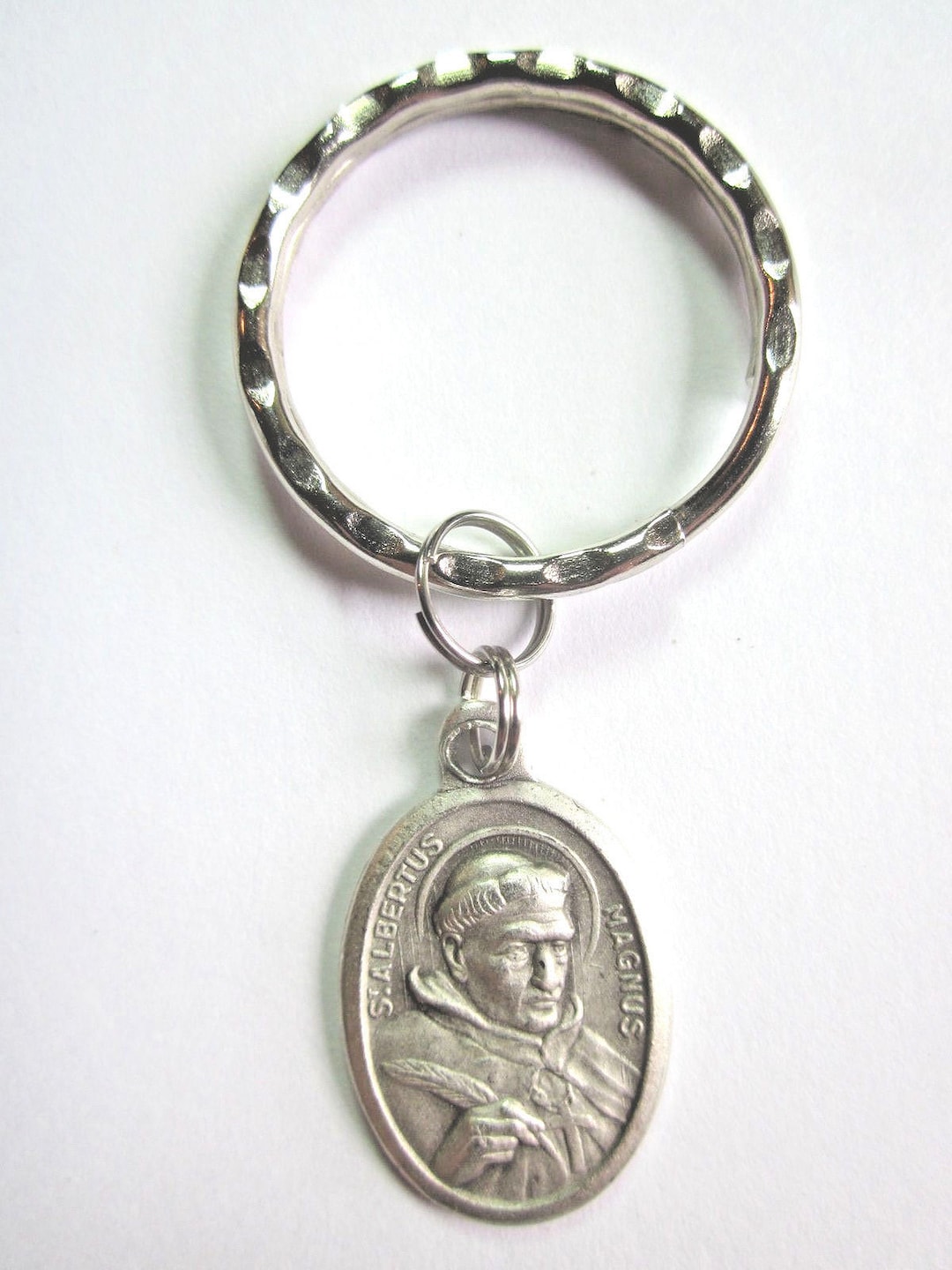 St Albert the Great Medal Italy Key Ring Gift Box & Prayer Card - Etsy
