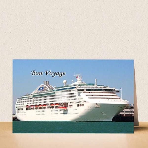 Bon Voyage Card - Etsy