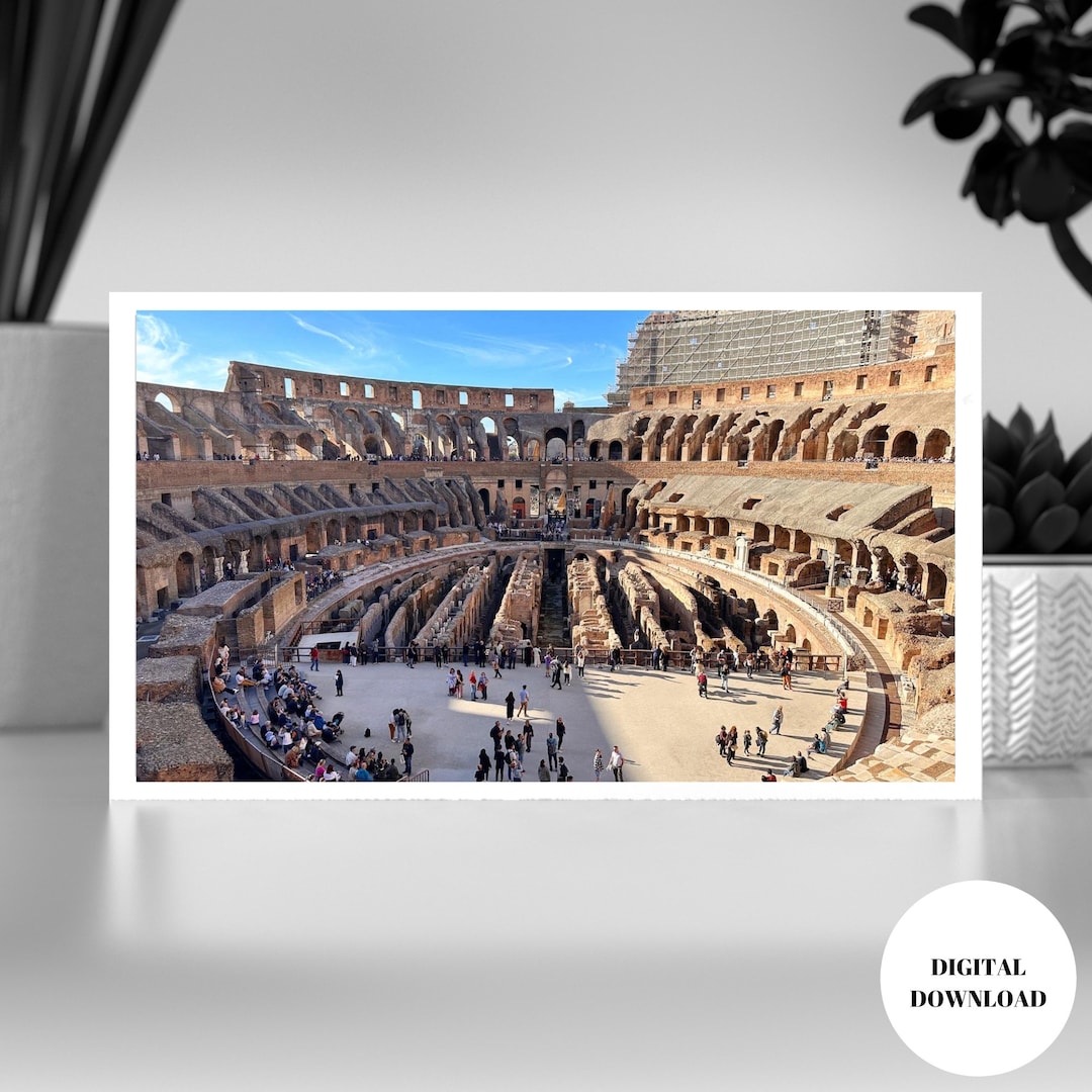 Rome Italy Printable Wall Art Designs, Architecture Wall Art to ...