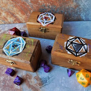 D20 Dungeons and Dragons Dice Box [d20 - Polyhedral - D&D - RPG ...