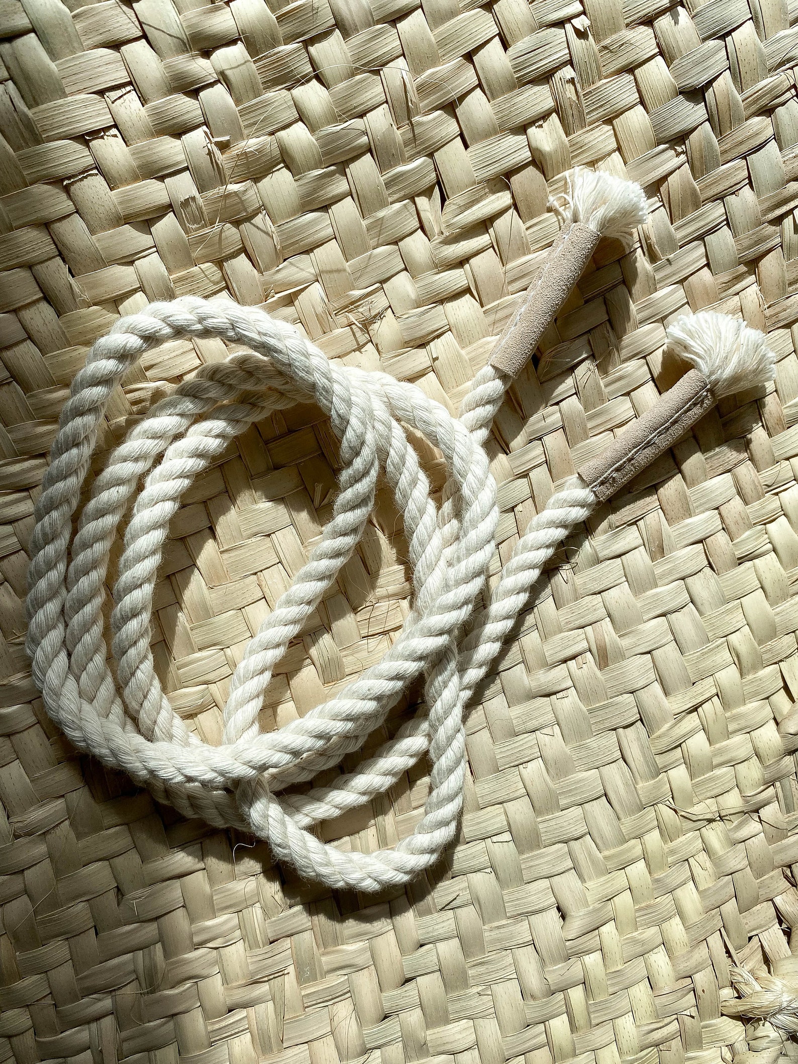 The Original Rope Belt With Leather Ends. Cotton Rope Belt. Rope Sash ...