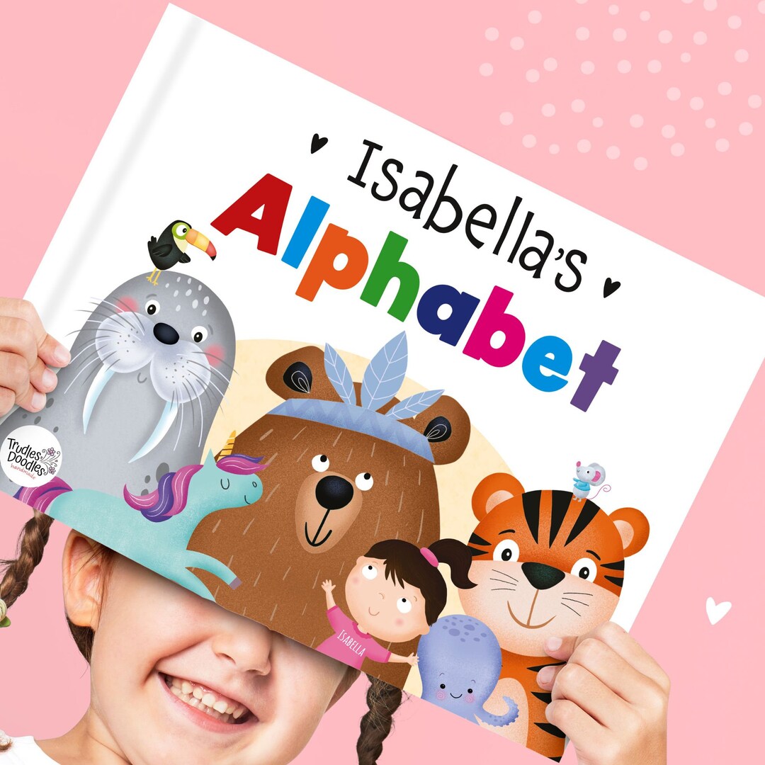 Personalised Alphabet Book, Xmas Eve Box, Stocking Filler, First ...