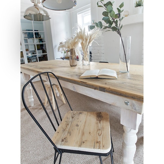 Hairpin wood chair store
