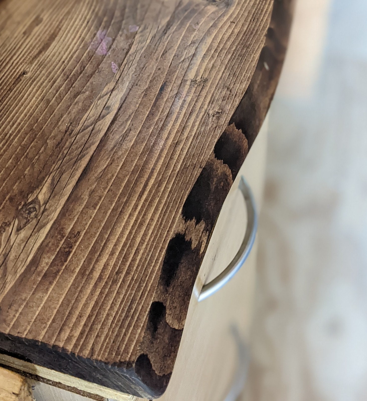 Furniture Customisation resizing Uneven Edges Desk Holes - Etsy UK