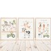 Farm Alphabet and Numbers Prints, Alphabet Poster, Farm Animals, ABC ...
