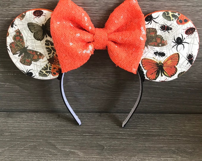 Fall Mickey Ears Disney Halloween Mickeys Not so Scary Butterfly Minnie ...