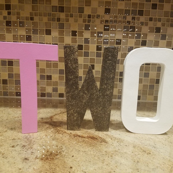 Stand up Letters - Etsy