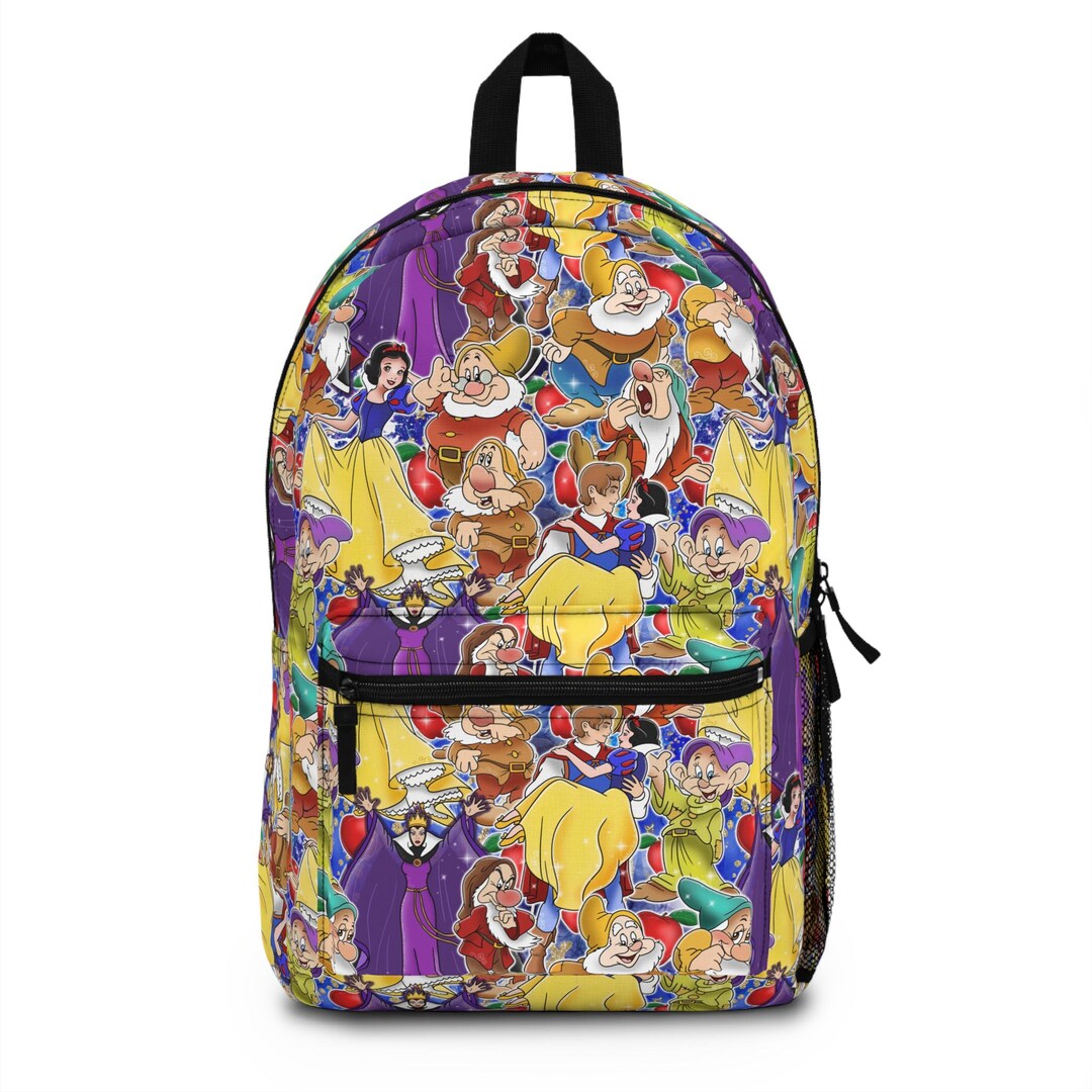 Snow White Backpack, Disney Backpack, Back to School Book Bag, Disney ...
