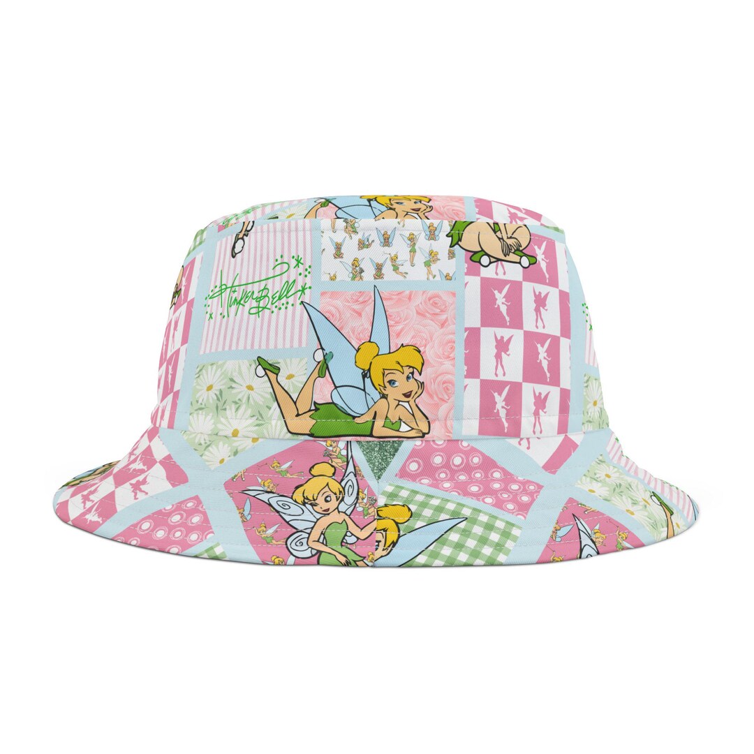 Tinkerbell Bucket Hat, Custom Bucket Hat, Disney Ears Bucket Hat ...