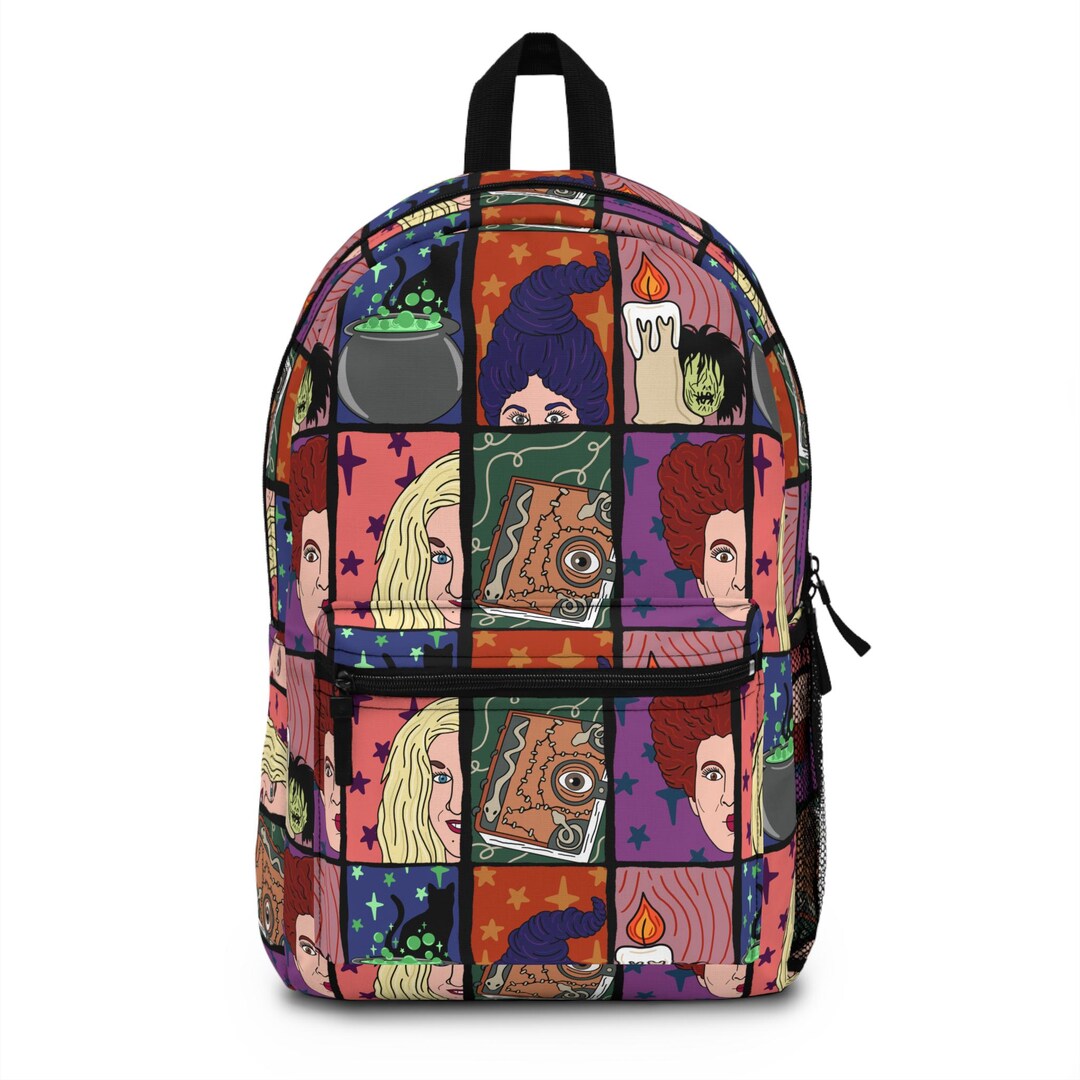Hocus Pocus Backpack, Disney Backpack, Back to School Book Bag, Disney ...