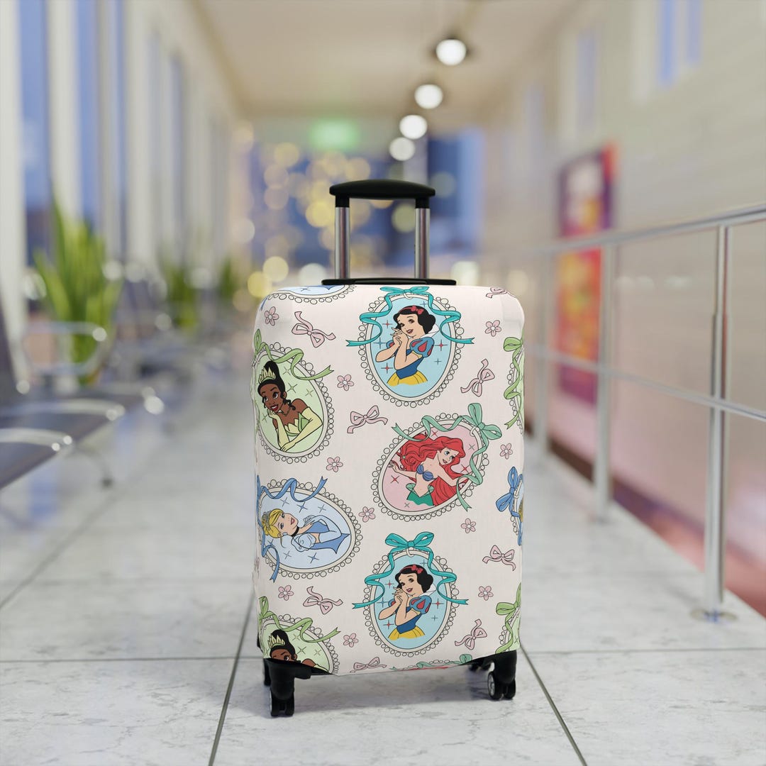 Disney Luggage Cover, Disney Princesses Suitcase Protector, Travel ...