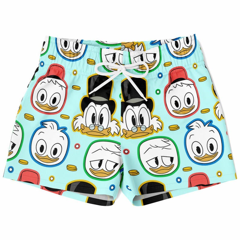 Ducktales Swim Trunks, Ducktales Boys Beach Shorts, Disney Vacation ...