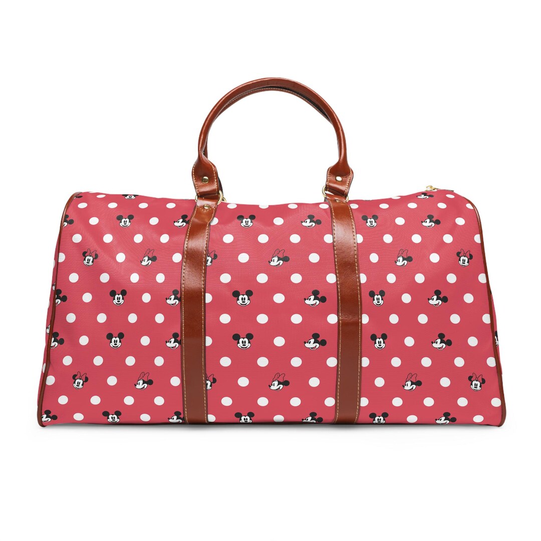 Mickey and Minnie Duffle Bag, Waterproof Travel Bag, Overnight Bag ...