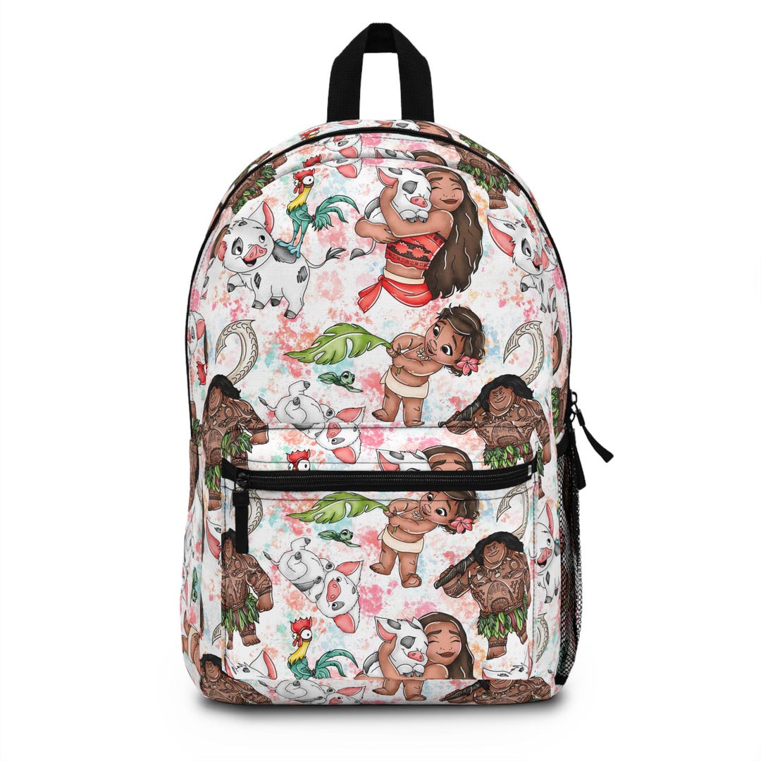 Moana Maui Backpack, Disney Backpack, Back to School Book Bag, Disney ...