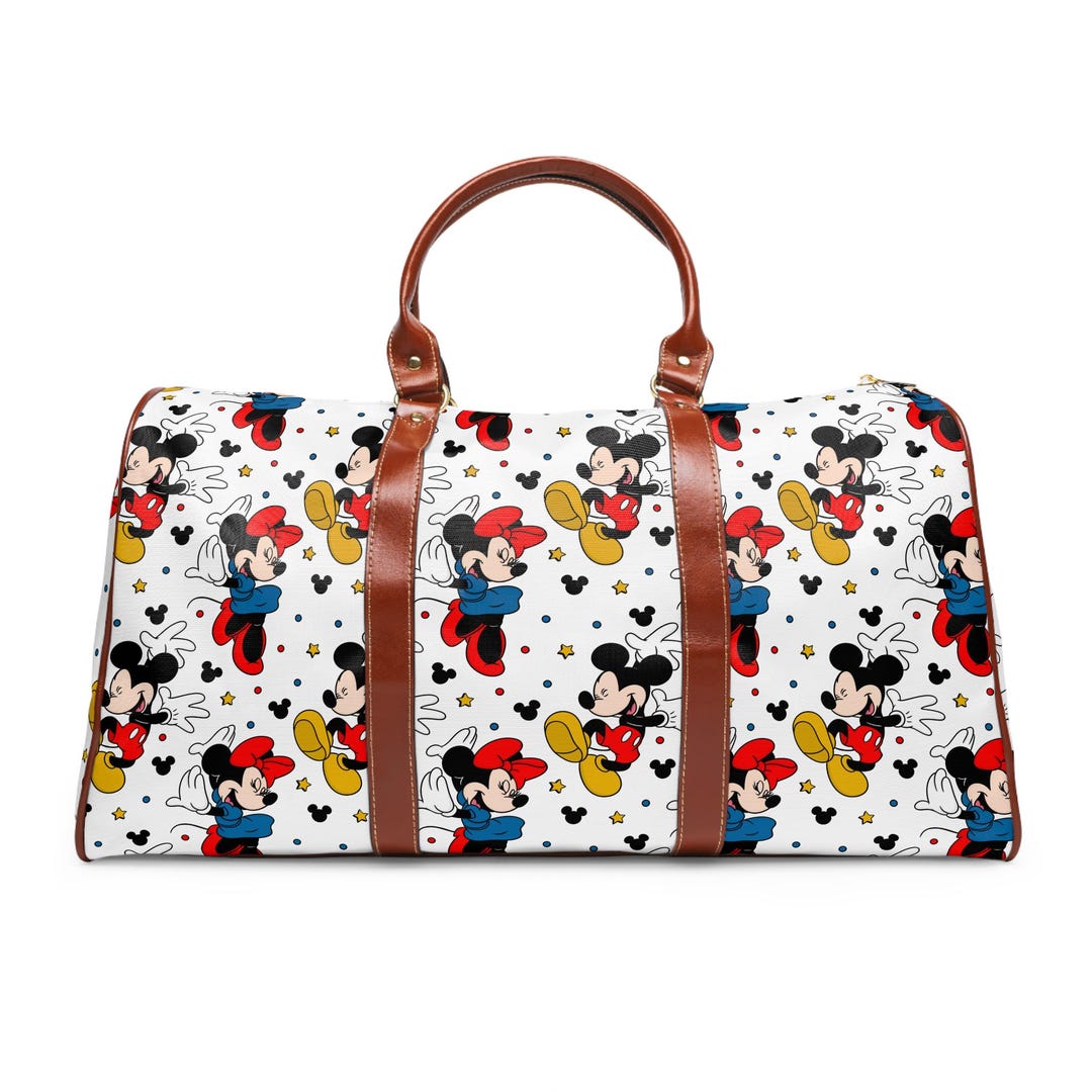 Minnie and Mickey Duffle Bag, Waterproof Travel Bag, Overnight Bag ...