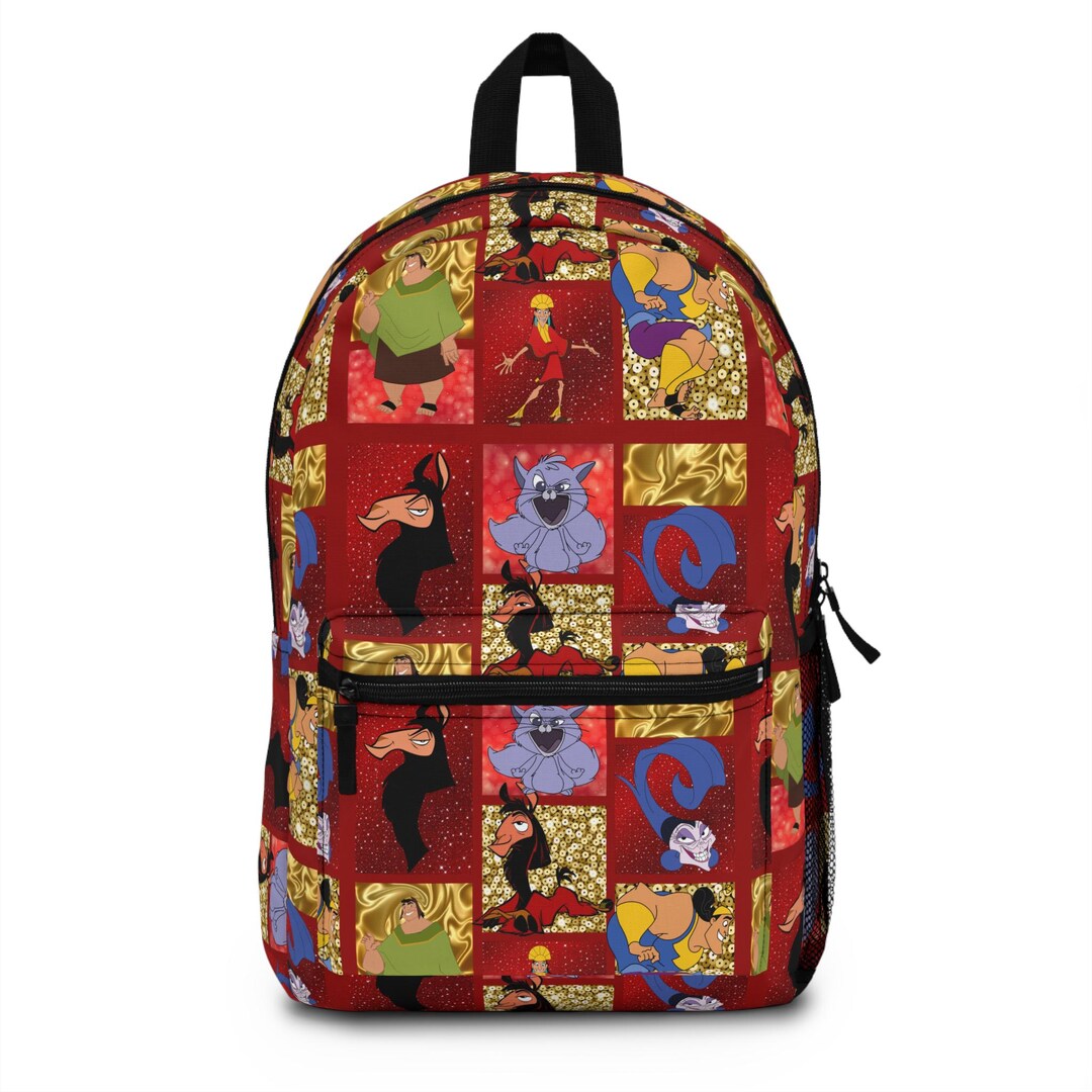 Emperors New Groove Backpack, Disney Backpack, Back to School Book Bag ...