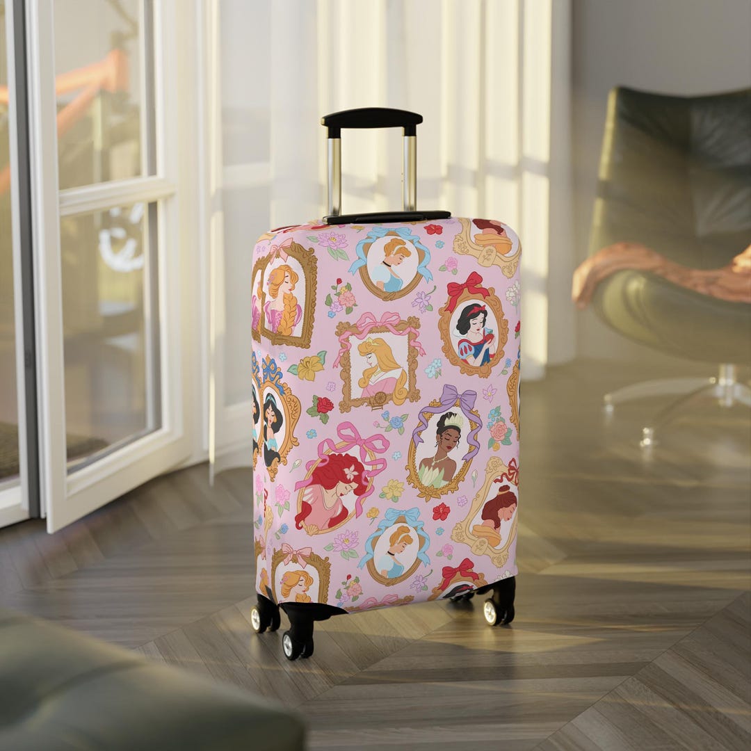 Disney Luggage Cover, Disney Princess Suitcase Protector, Travel ...