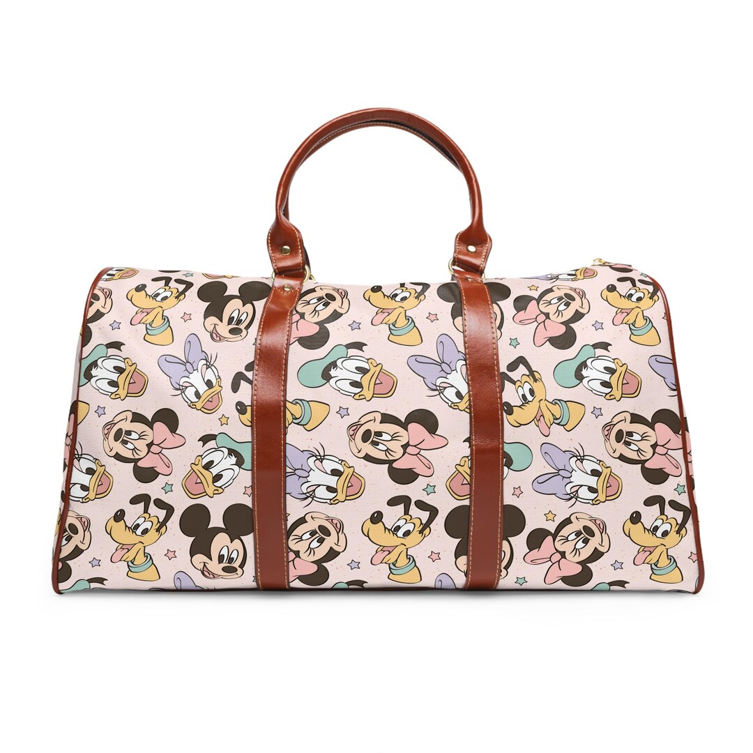 Mickey and Friends Duffle Bag, Waterproof Travel Bag, Overnight Bag ...