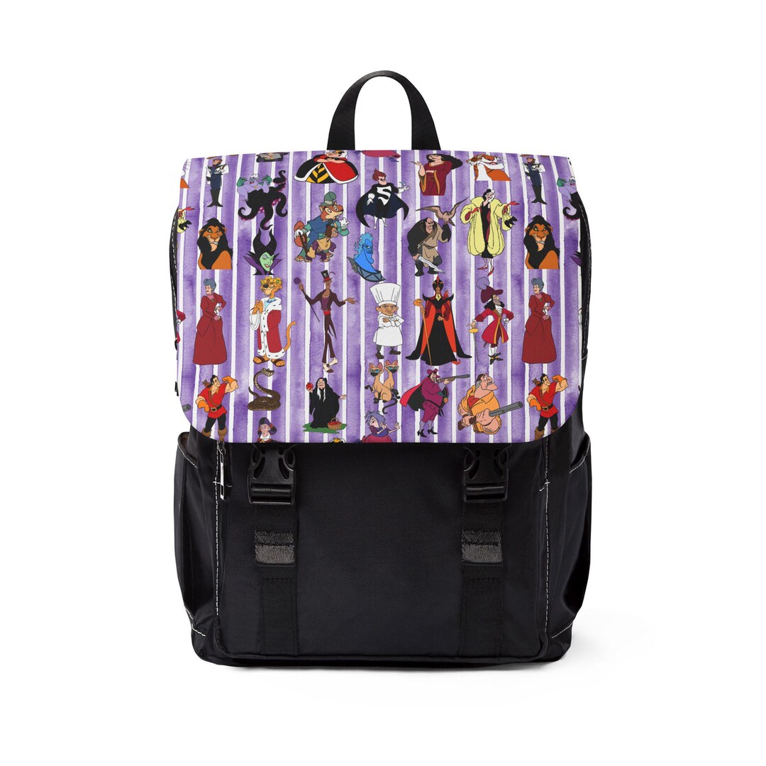 Disney Villains Backpack, Disney Backpack, Back to School Book Bag ...