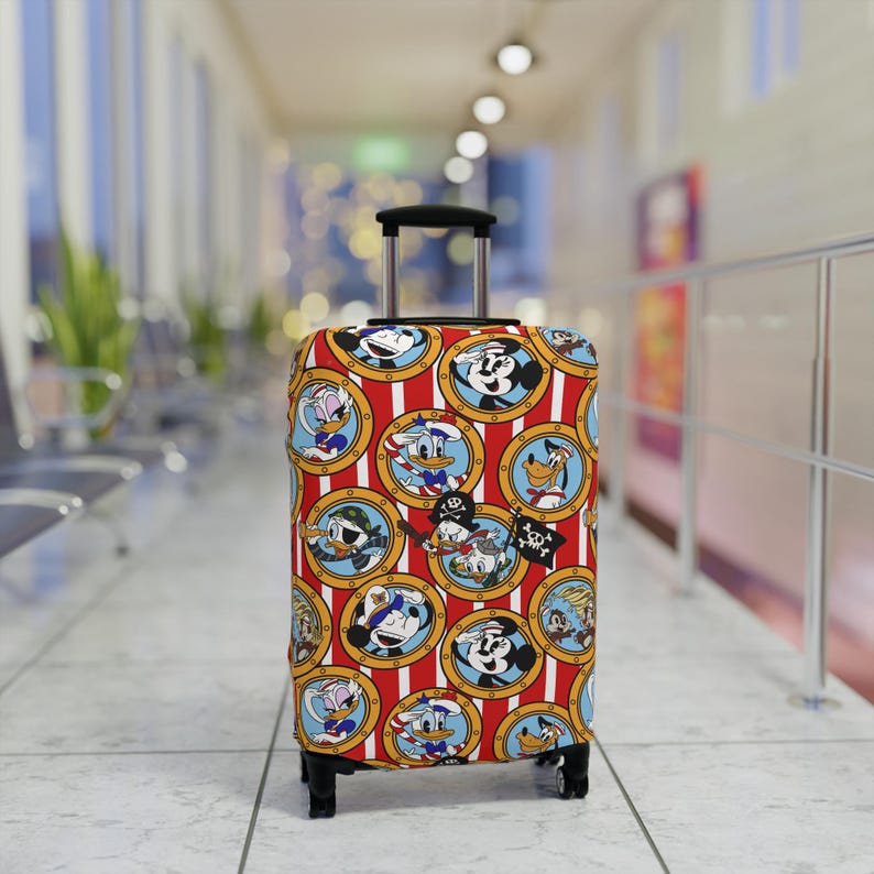 Disney Luggage Cover, Mickey Mouse Suitcase Protector, Travel ...