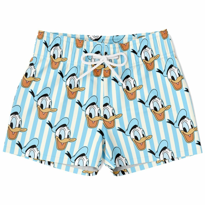 Donald Duck Swim Trunks, Mickey Boys Beach Shorts, Disney Vacation ...