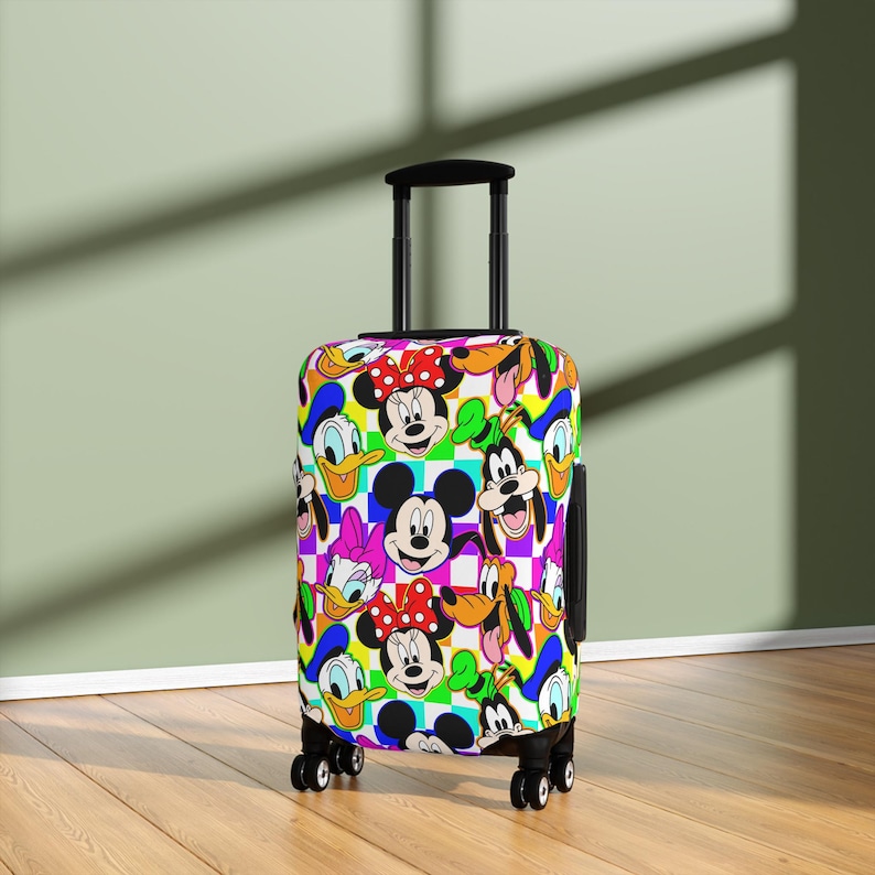 Disney Luggage Cover, Mickey Mouse Suitcase Protector, Travel ...