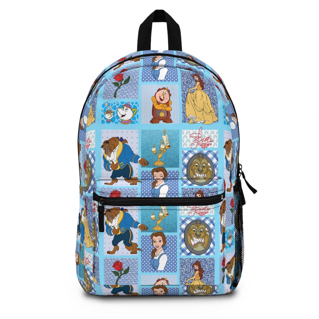 Beauty and the Beast Backpack, Disney Backpack, Back to School, Disney ...