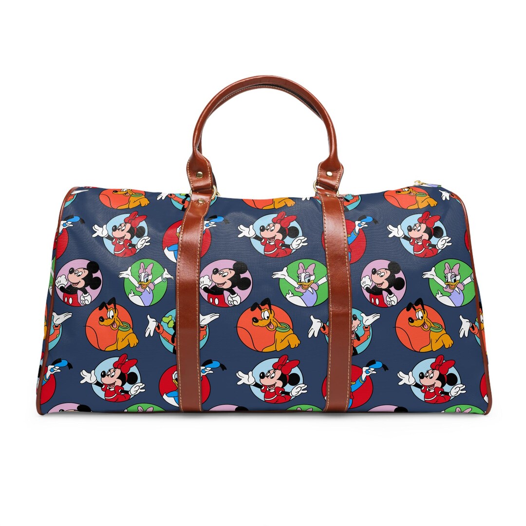Mickey and Friends Duffle Bag, Waterproof Travel Bag, Overnight Bag ...