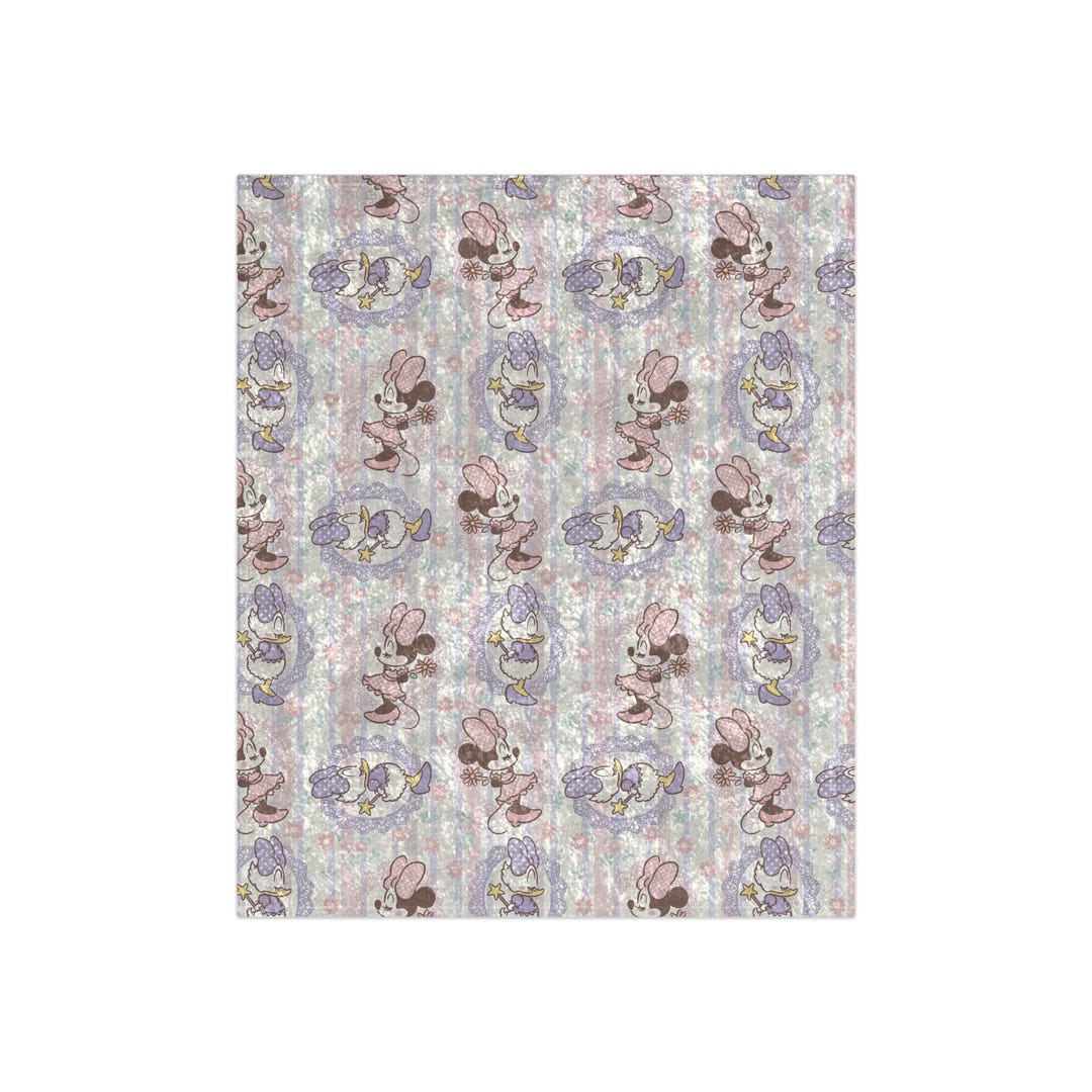 Minnie Mouse and Daisy Blanket | Velveteen Blanket| Magical Blanket ...