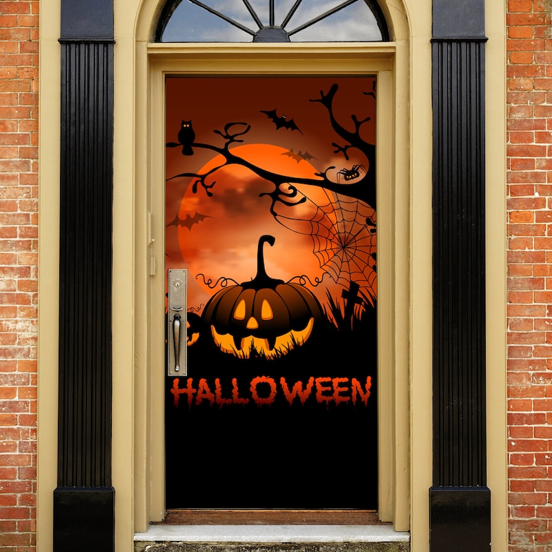 Fall Door Cover - Etsy