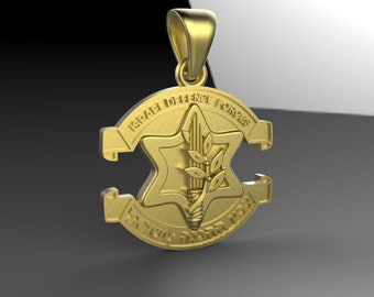 Gold Idf Necklace - Etsy