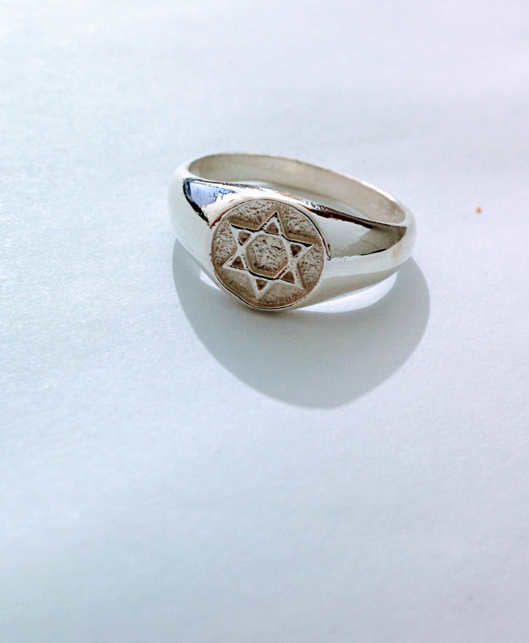 Star of David, Hebrew Ring, Sterling Silver, Jewish Star, Judaica ...