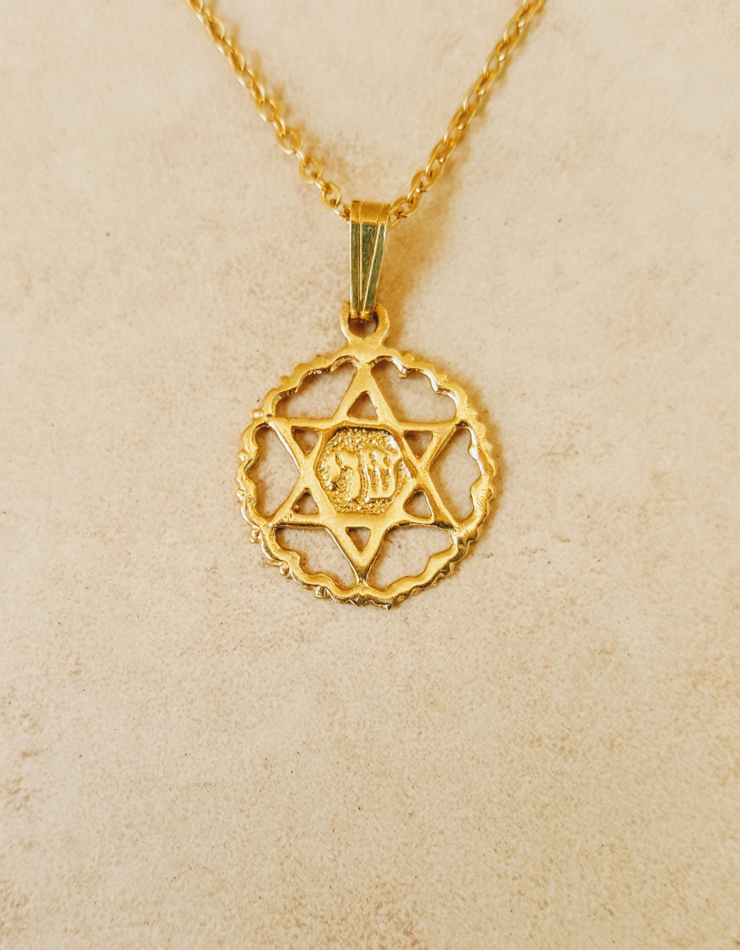 14k Gold Star of David, Pendant, Kingdom of David Ancient Style, Price ...