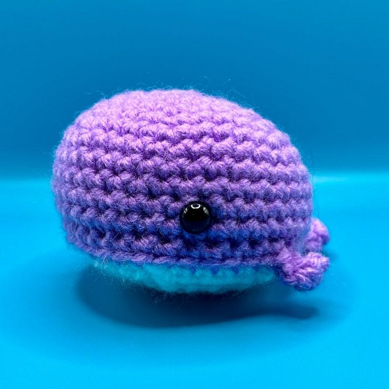 Crochet Baby Whale: Tiny Stuffed Animal Toy - Etsy