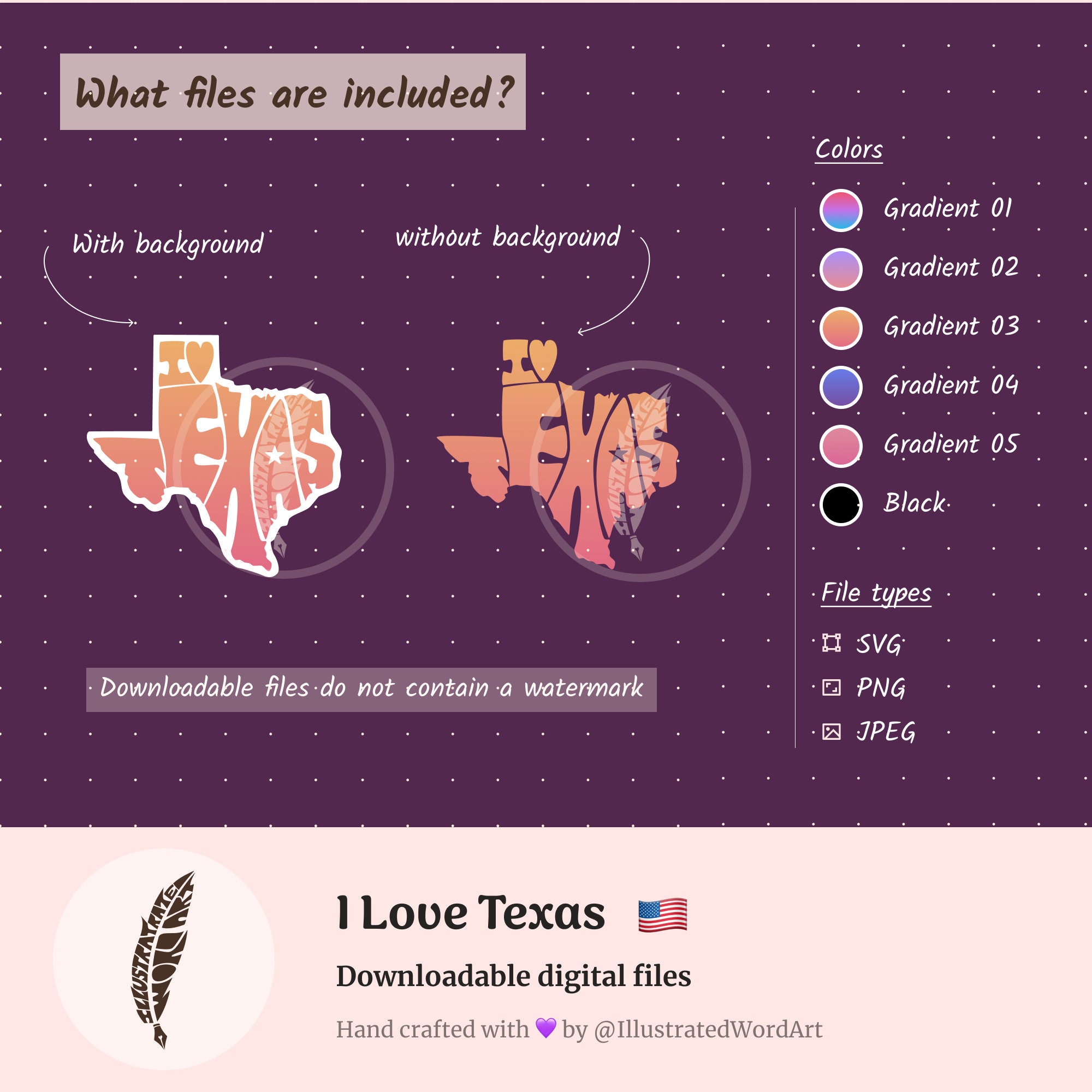 I Love Texas Word Art in Texas Map Digital Svg Cutfile for Printing on ...