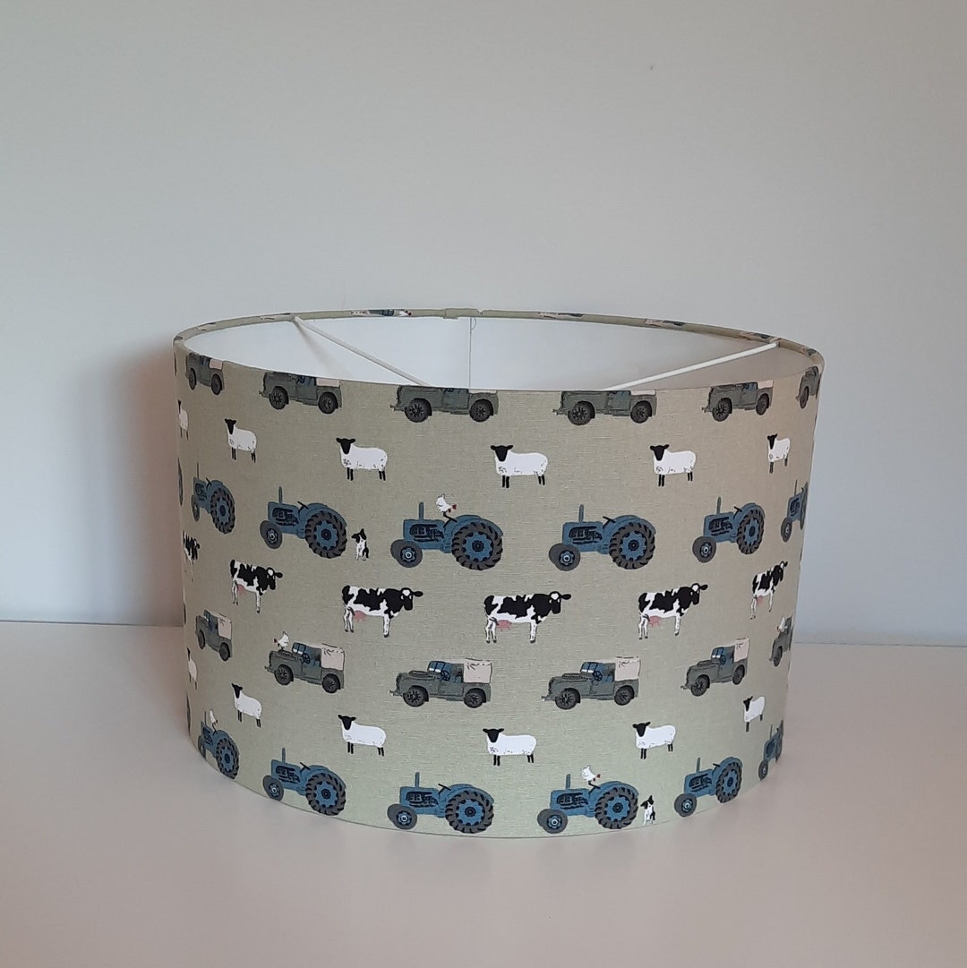 Farm Ceiling Lampshade, Handmade Pendant Lamp Shade, Sophie Allport ...