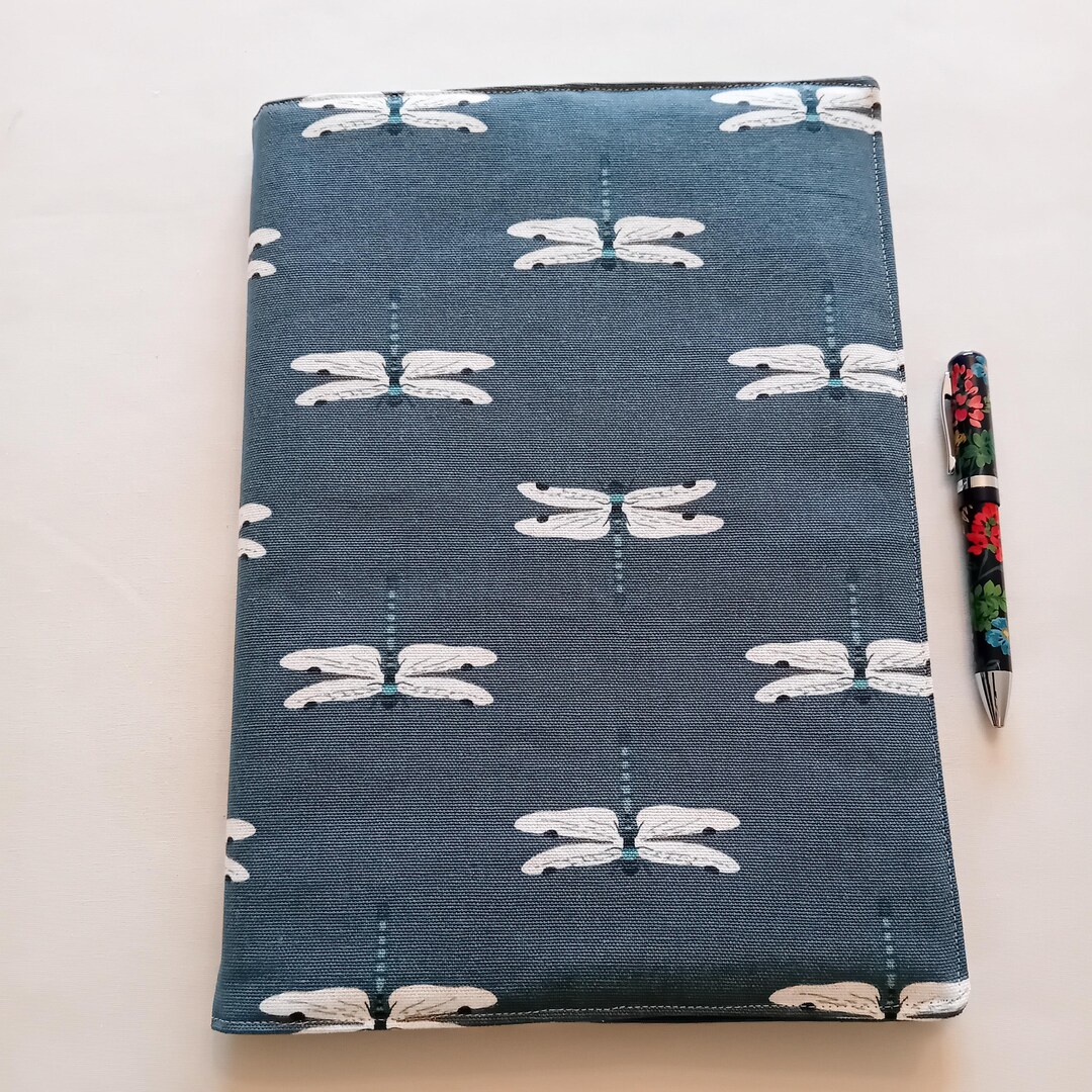 Handmade A4 Notebook Cover, Sophie Allport Fabric, Reusable Book Cover ...