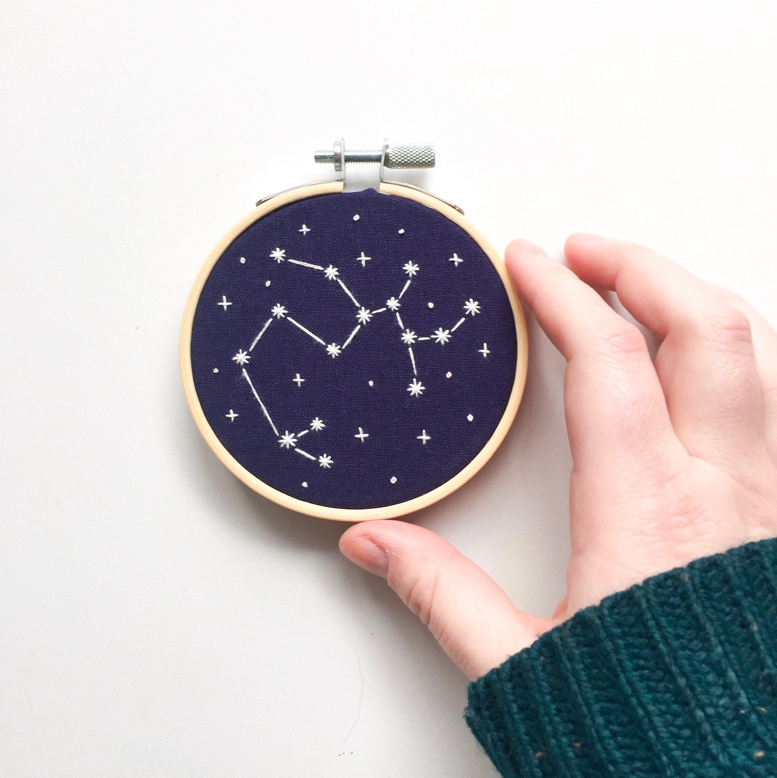Star Sign Constellations Embroidery - Etsy