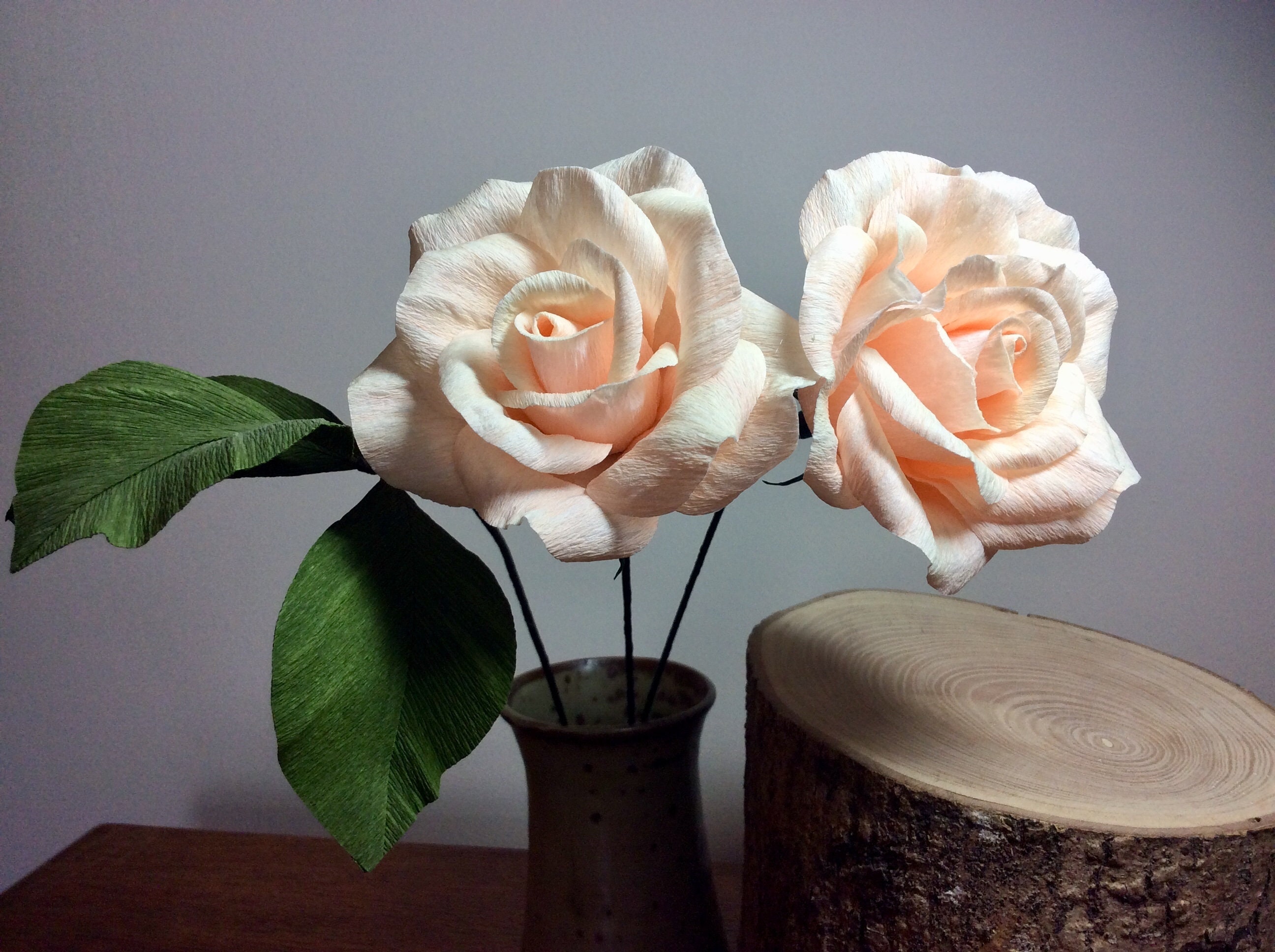 Handmade Paper Flowers Paper Garden Roses Realistic Paper - Etsy